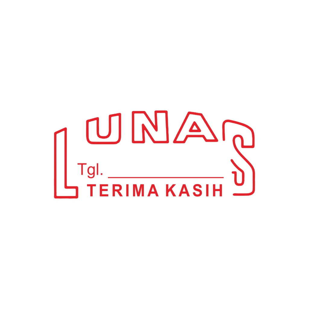 Jual Stempel Lunas dengan Nama Toko dan Tanggal | Shopee Indonesia
