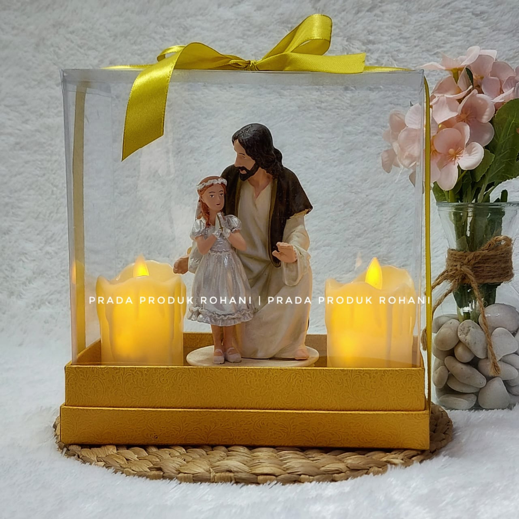 Jual KADO KOMUNI/HADIAH PATUNG KOMUNI PERTAMA/HADIAH ROHANI KATOLIK ...