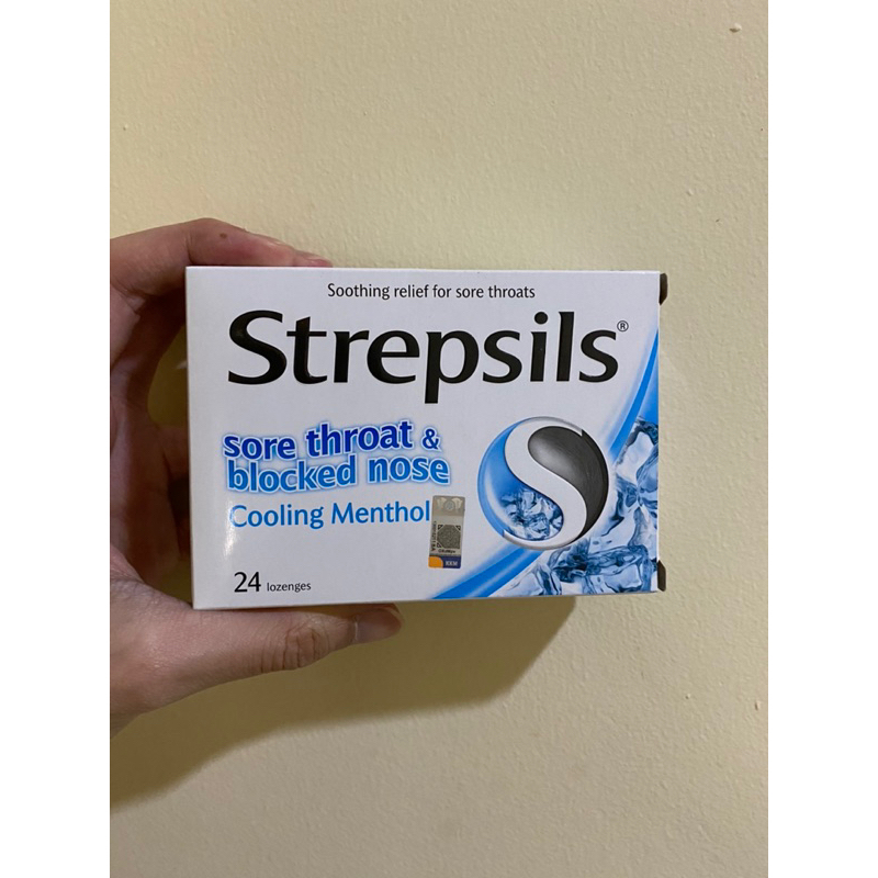 Jual Strepsils Lozenges Box - Sore Throat & Blocked Nose Cooling Method ...