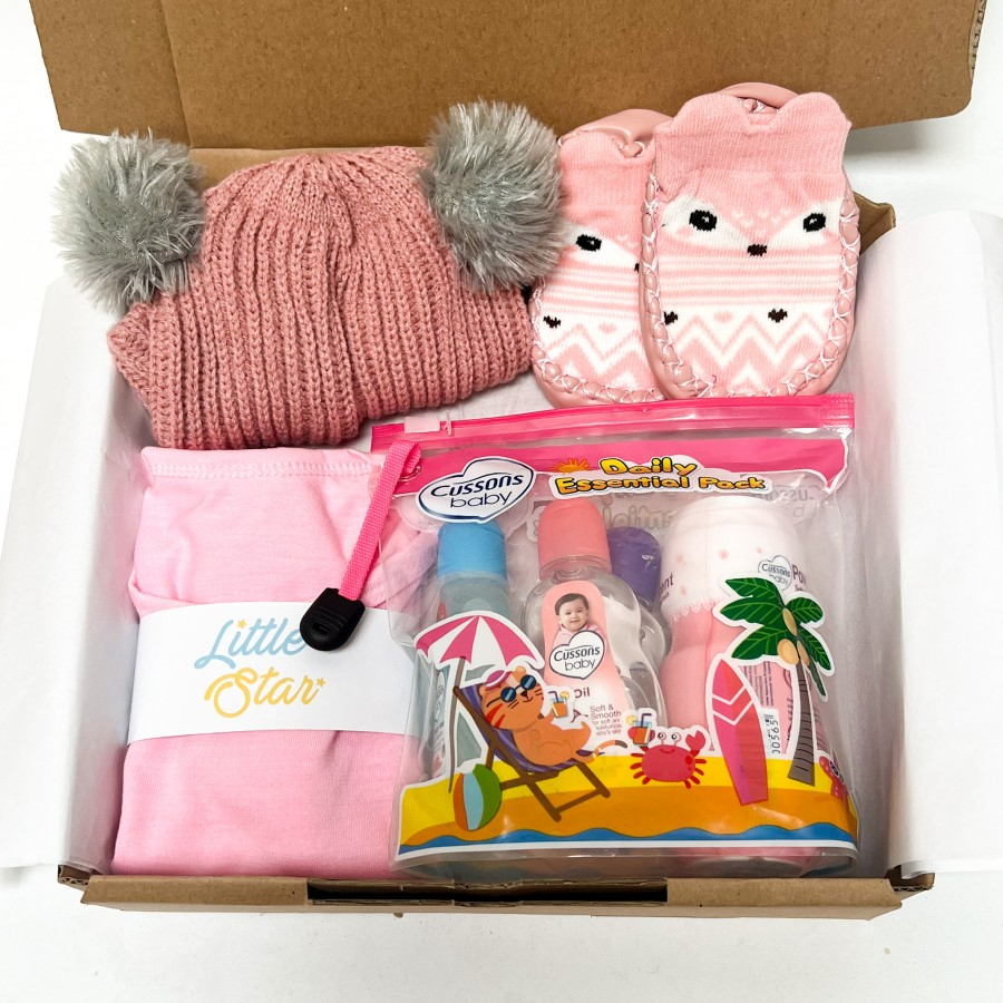 Jual Hampers Newborn Baby Gift Set Kado Baju Sabun Perlengkapan Mandi ...