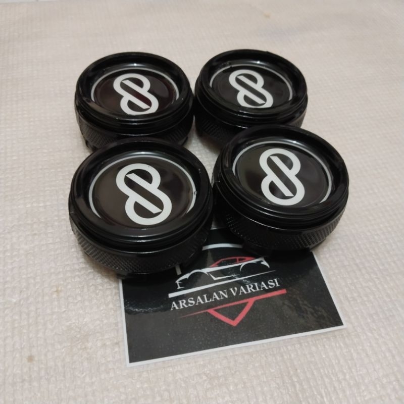 Jual dip dop roda tutup velg mobil variasi small silinder logo S enkei ...