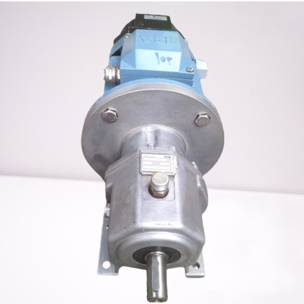 Jual ABB m2va80b-4 Motor 1HP With gear box bisa 3 atau 1 phase | Shopee ...