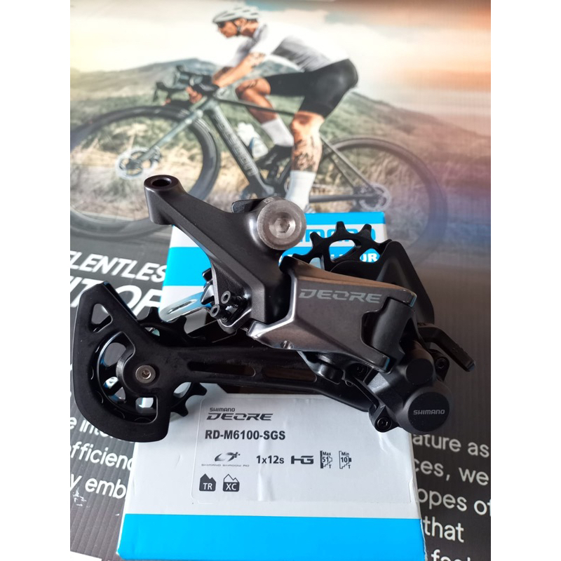 Jual RD / REAR DERAILLEUR SHIMANO DEORE M6100 SGS 12 SPEED 12SP 12SPEED | Shopee Indonesia