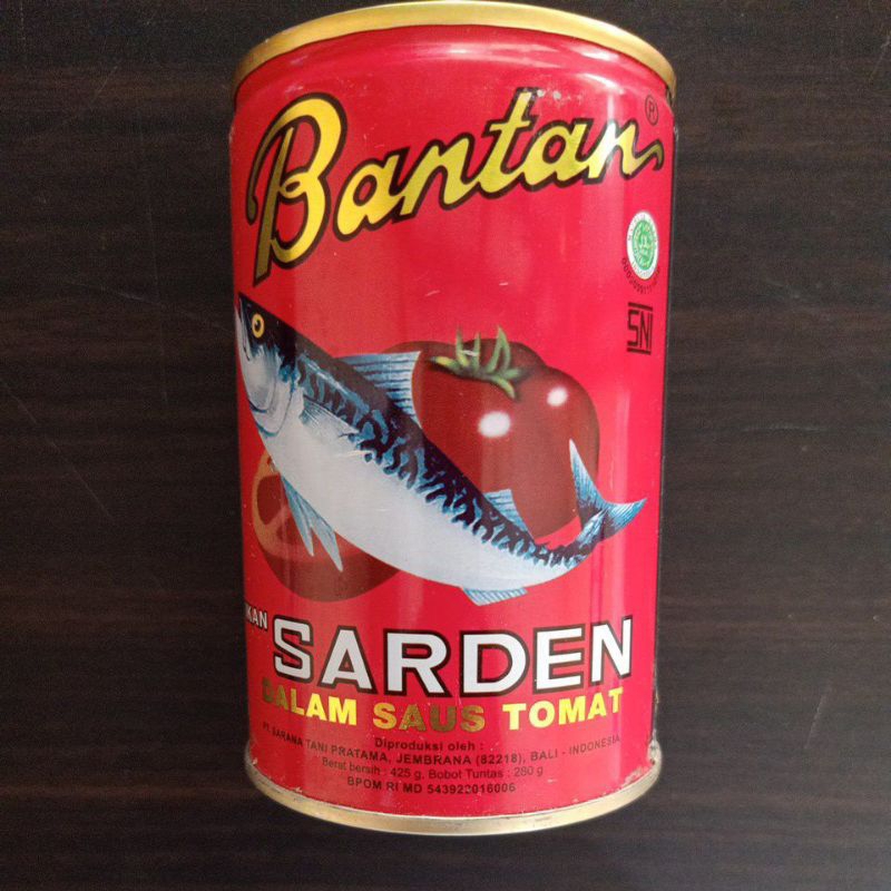 Jual Sarden Kaleng Bantan 425 gr | Shopee Indonesia