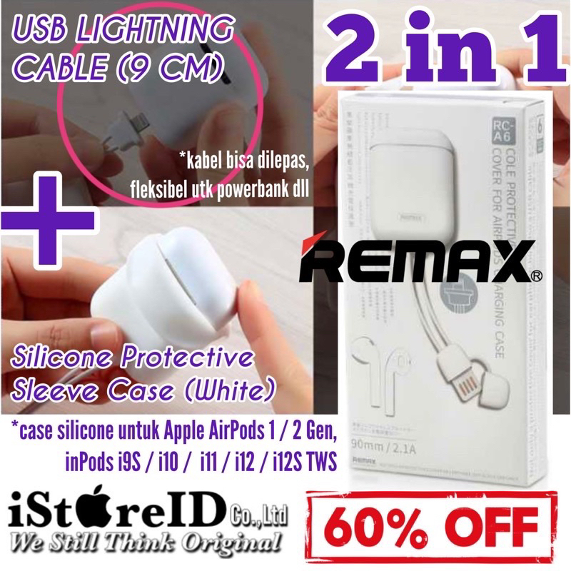 Jual KABEL CHARGER PODS MINI PRO / INPODS i9S i10 i11 i12 i12S 13 i13 ...