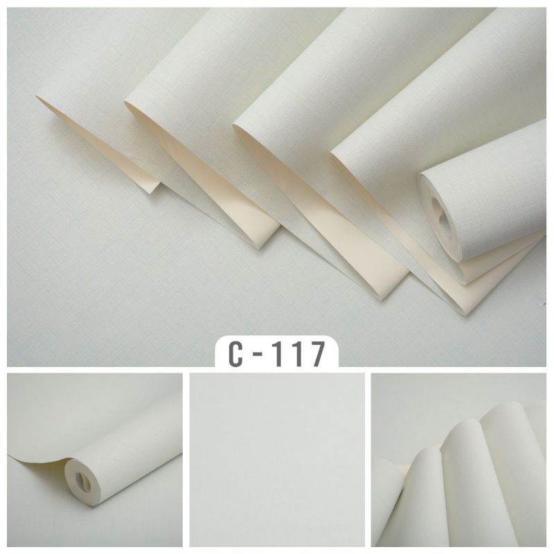 Jual wallpaper vynill dinding premium motif polos serat texture timbul ...