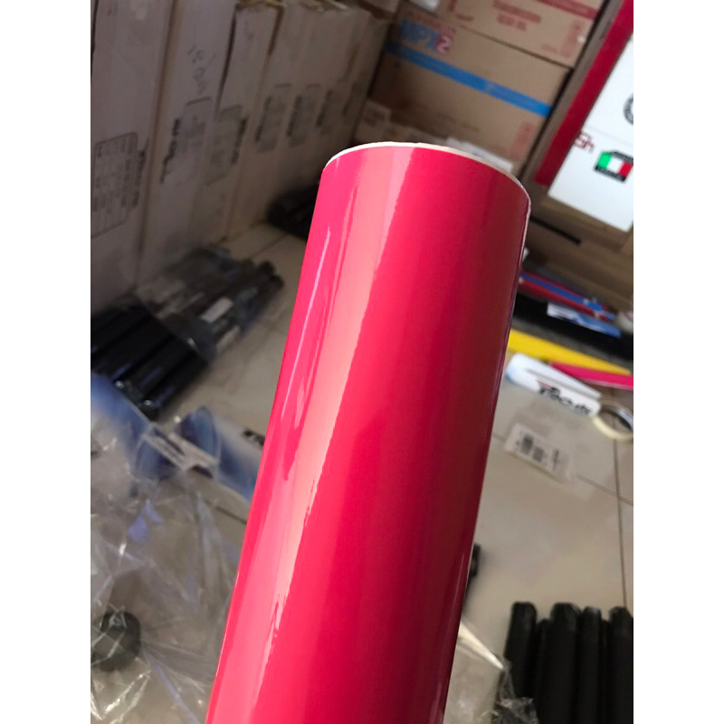 Jual Skotlet pink tua glossy scotlite profix vinyl premium ( P 50cm x L ...
