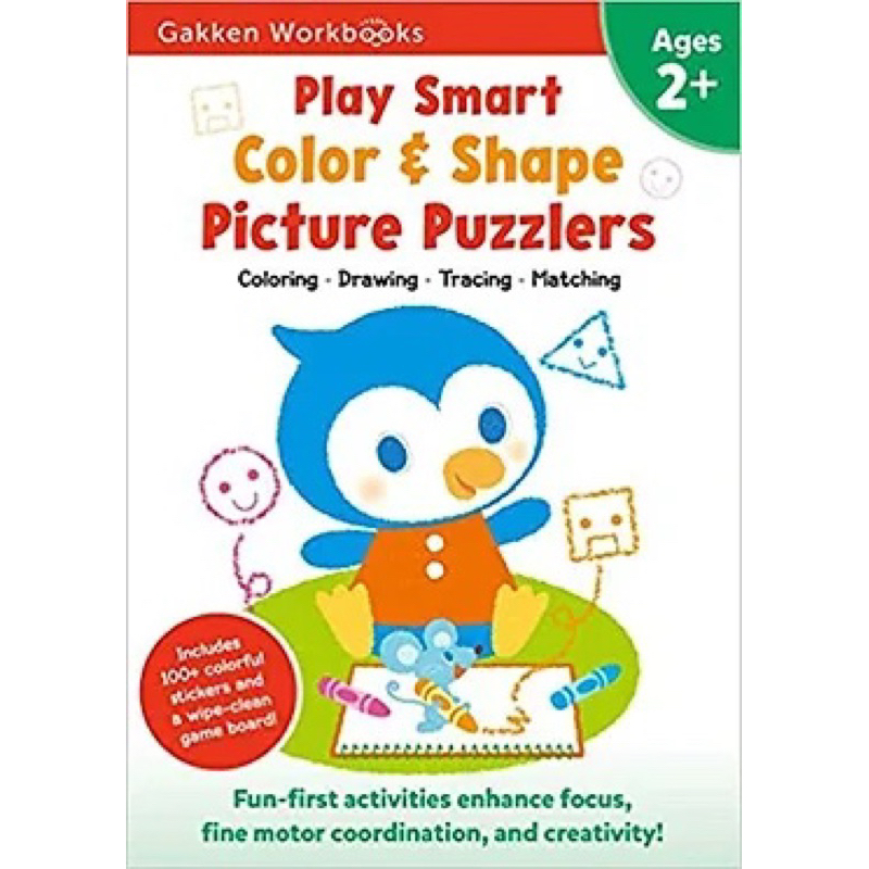Jual Gakken Workbook Play Smart Ages 2+ | Buku Aktivitas Anak Usia 2 ...