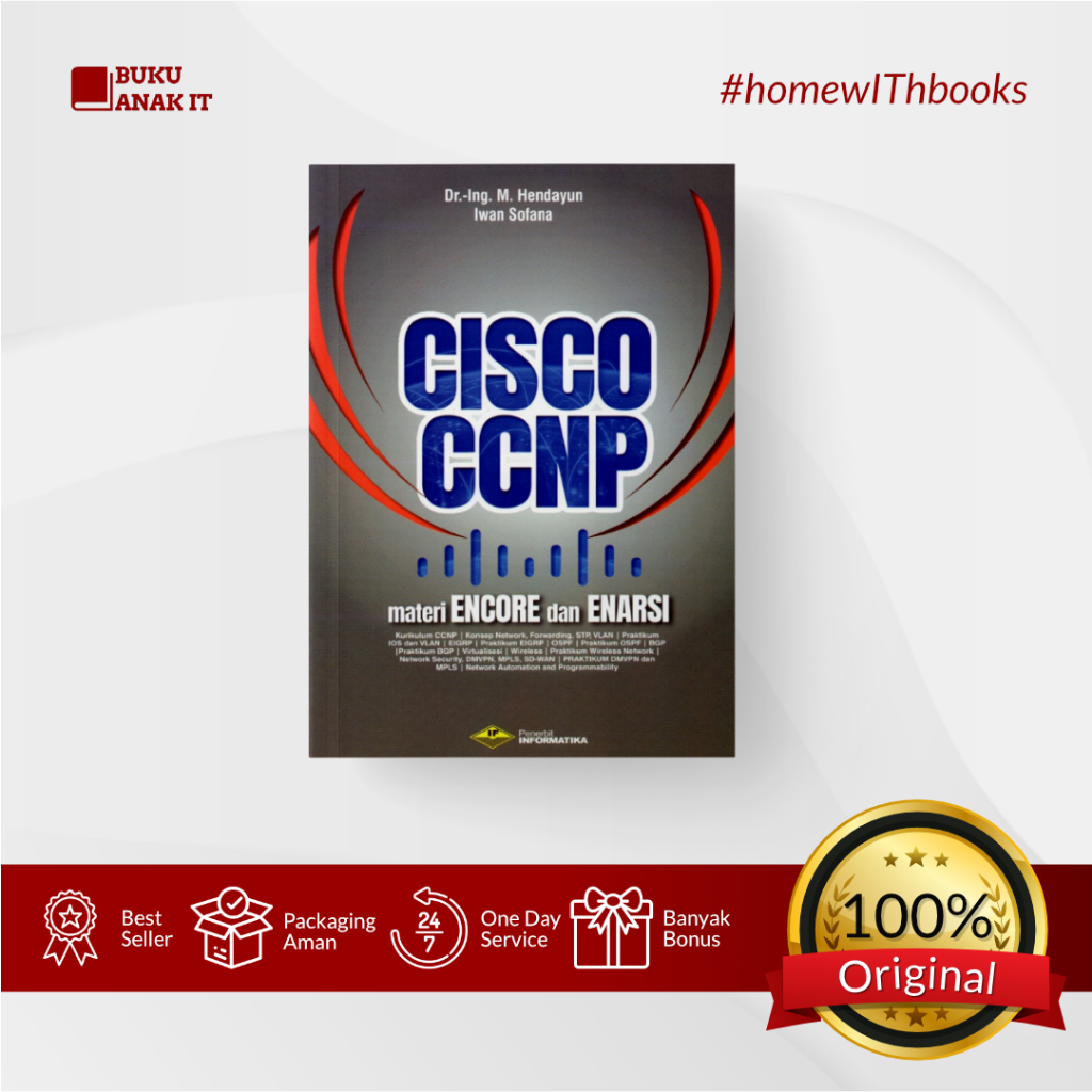 Jual BUKU CISCO CCNP MATERI ENCORE DAN ENARSI | Shopee Indonesia