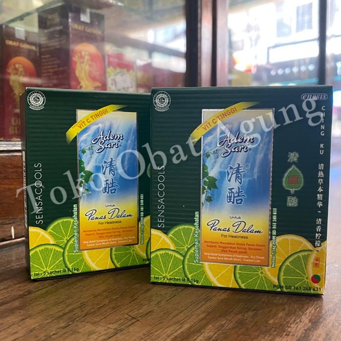 Jual Adem Sari (Ademsari) Ching Ku (1 Dus Isi 5 Sachet) . Minuman ...