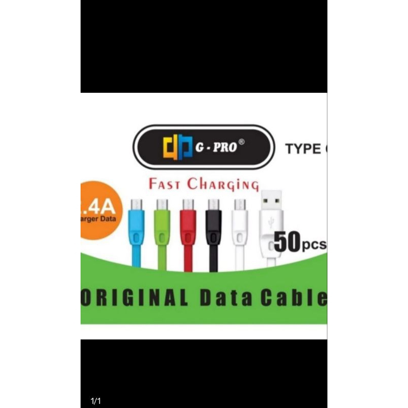 Jual Cable Type C Fast Charging 2,4A Original Data Cable | Shopee Indonesia