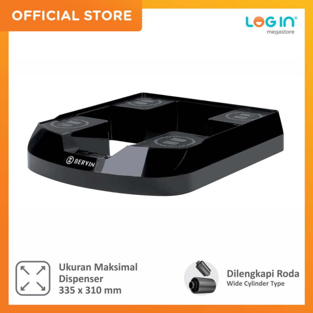 Jual LUNA Dudukan Dispenser LDSF30 Black | Shopee Indonesia