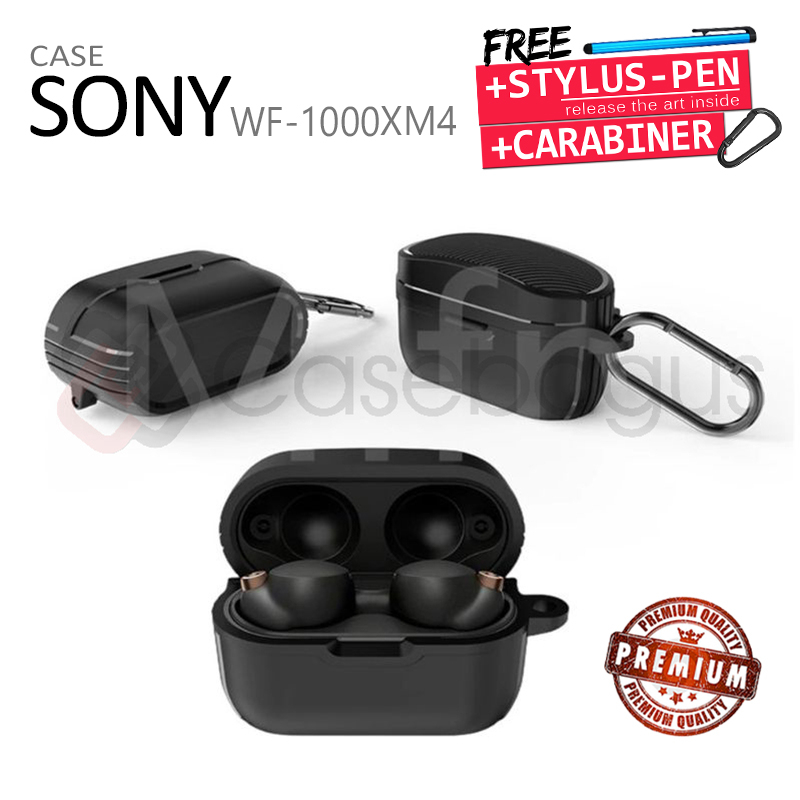 Jual Sony WF-1000XM4 - Carbon Fiber Protection Case TWS Earphone ...