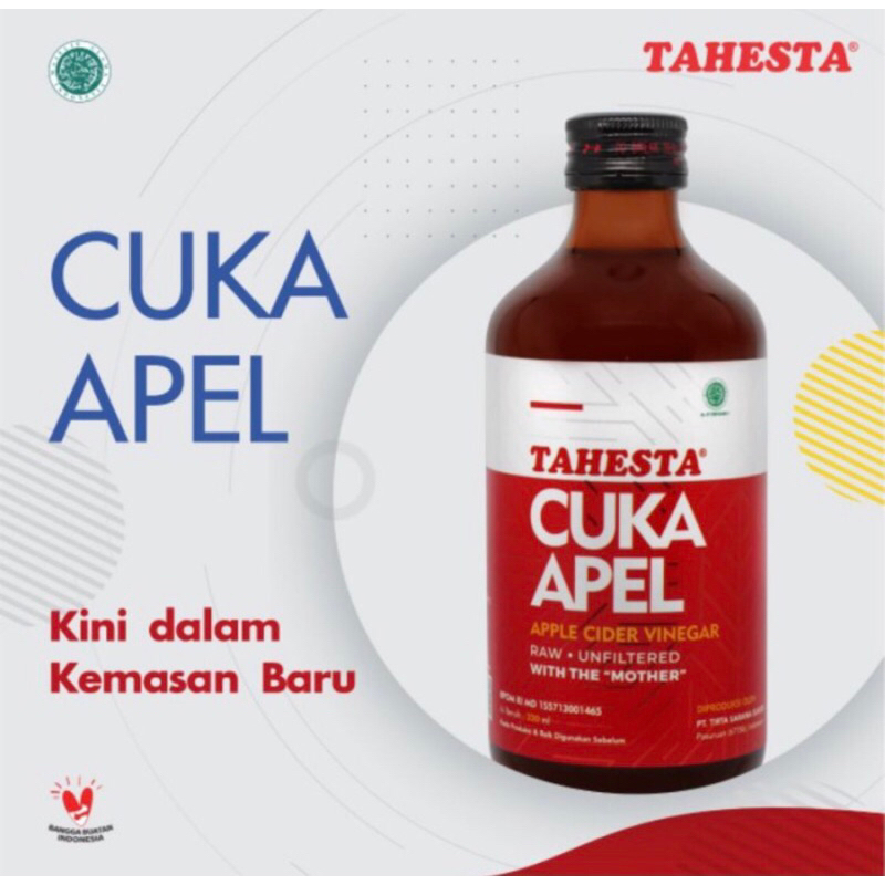 Jual TAHESTA CUKA APEL 320ml | Shopee Indonesia