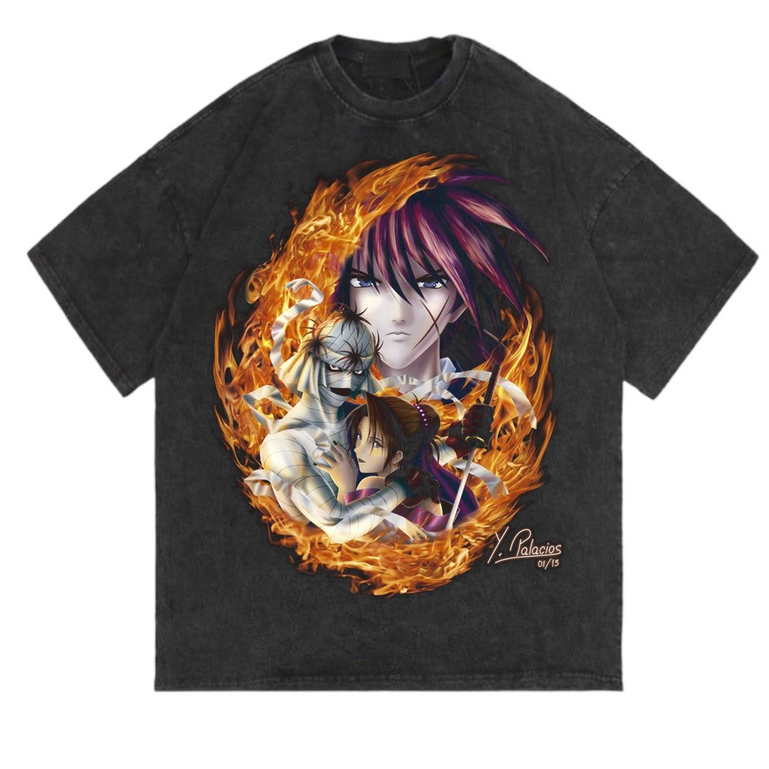 Jual HAPI BASIC "RUROUNI KENSHIN" T-Shirt | Regular T-shirt | Stone ...
