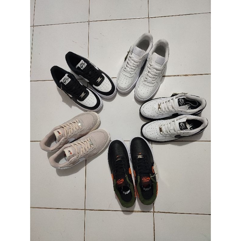 Jual PAKET USAHA 5PSG SEPATU AF1 ATAU PUMA BOLEH CAMPUR MODEL DAN WARNA ...