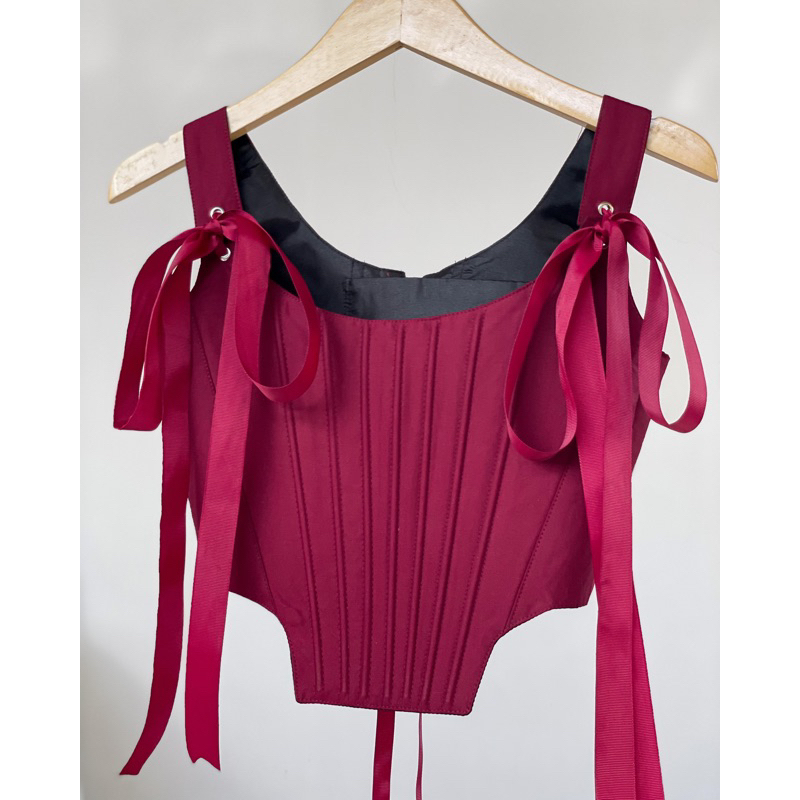 Jual Seashell Corset Top (Pre-Order) - Kanona | Shopee Indonesia