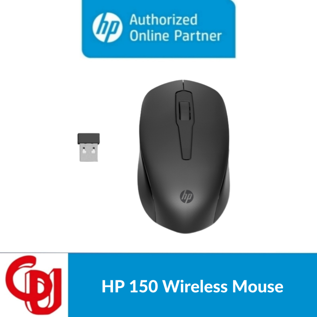Jual HP 150 Wireless Mouse 1600DPI Garansi Resmi | Shopee Indonesia