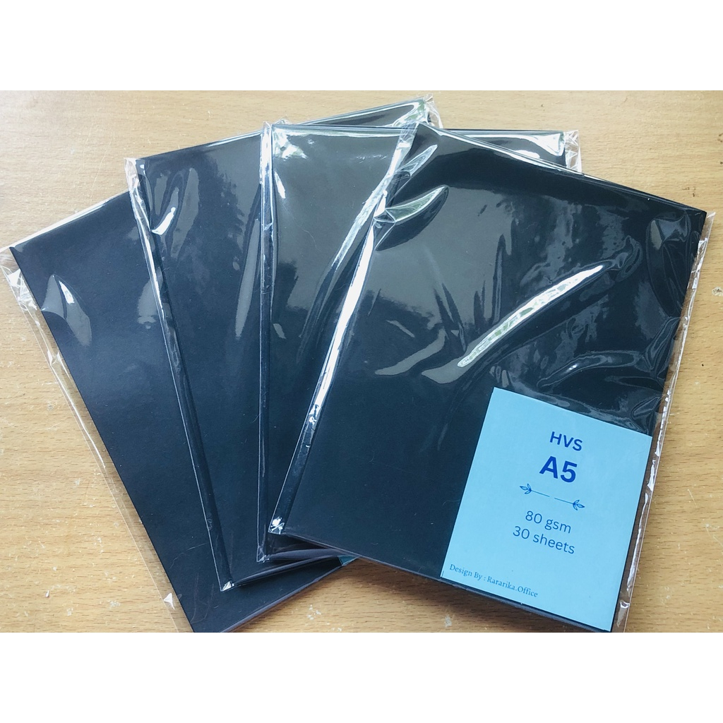Jual HVS Hitam 30 lembar 80gsm A5 | Shopee Indonesia