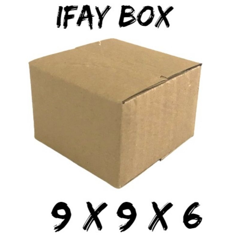 Jual Kardus/box Ukuran 9x9x6 cm Single wall polos | Shopee Indonesia