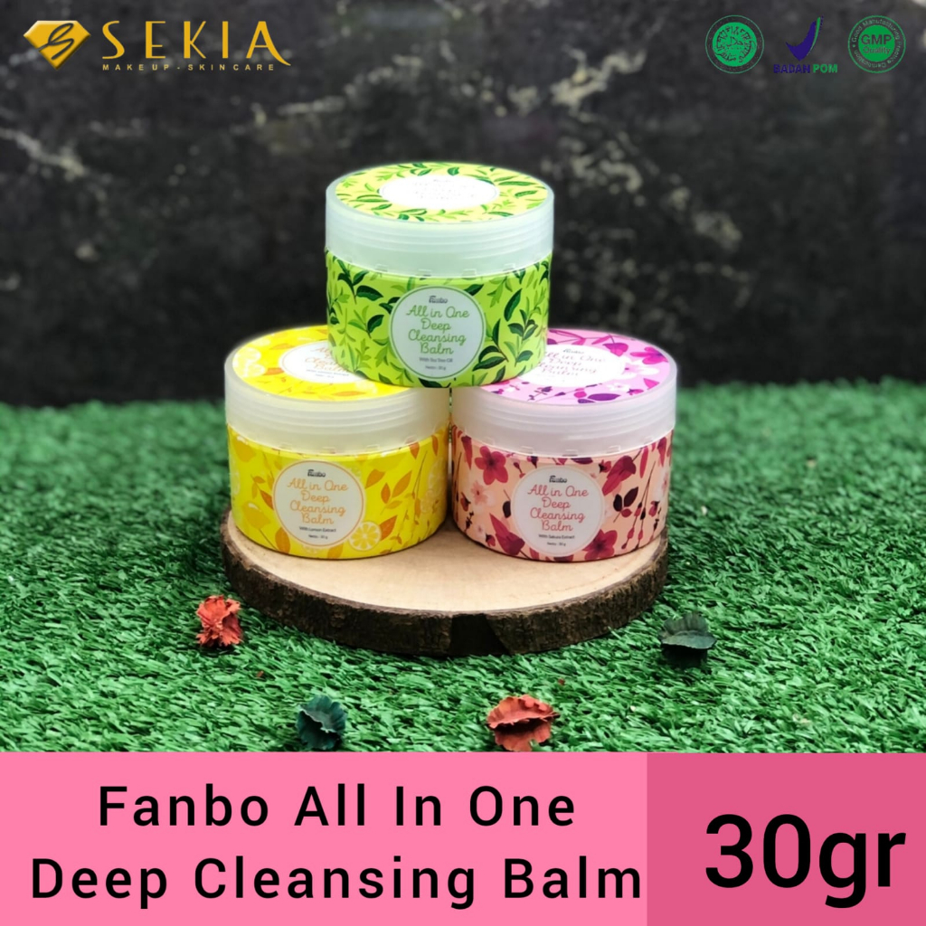 Jual FANBO ALL IN ONE DEEP CLEANSING BALM | Shopee Indonesia