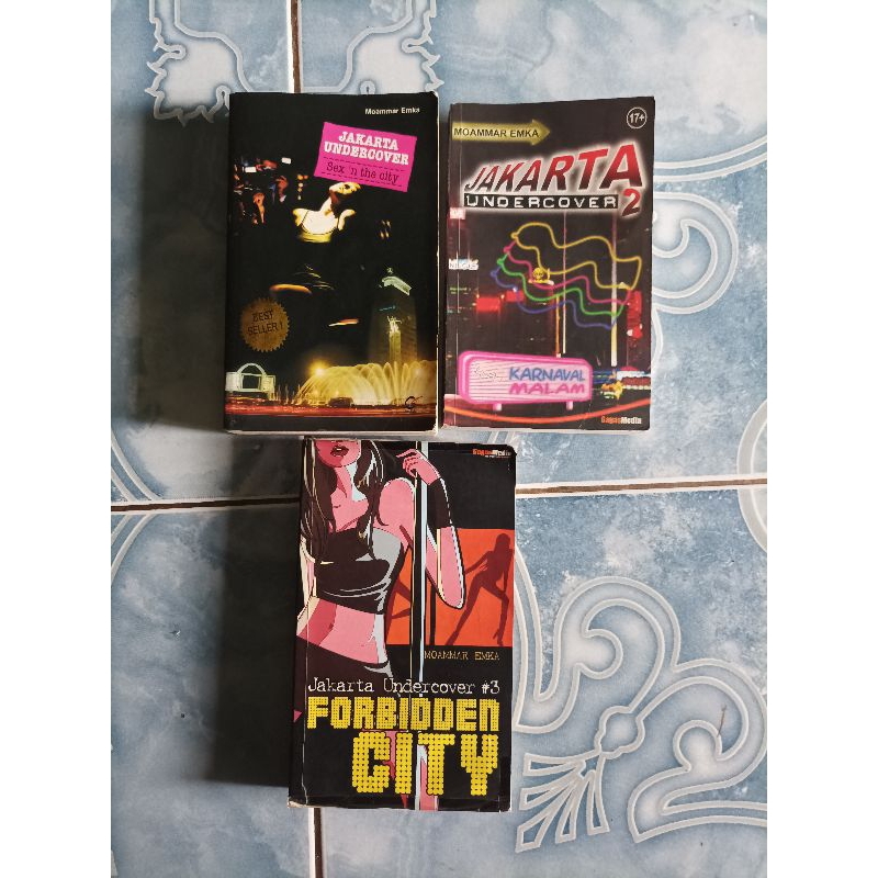 Jual Original Set Lengkap Jakarta Undercover Jilid 1 2 3 (Sex in The ...