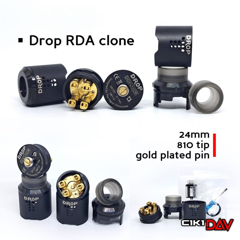 Jual DROP RDA clone 24mm | Shopee Indonesia