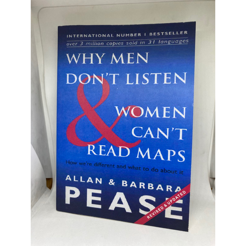 Jual Why Men Don’t Listen & Women Can’t Read Maps - Allan & Barbara ... Jual Why Men Don’t Listen & Women Can’t Read Maps - Allan & Barbara ...