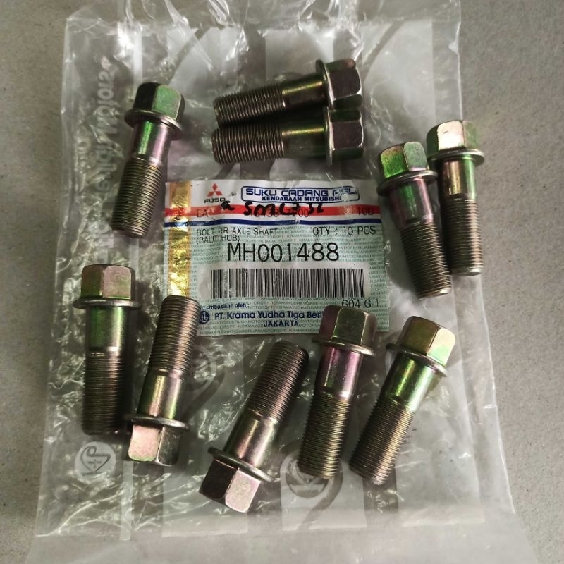 Jual baut nap as roda baut as roda baut hub ps100 ps120 ragasa canter ...