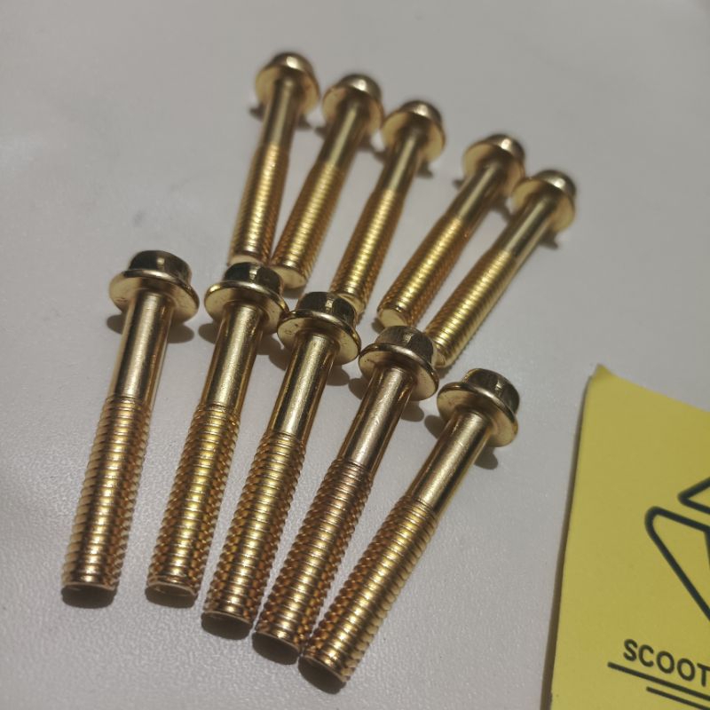 Jual Baut Cvt Vespa LX S Sprint Primavera Gts 2V 3V IGET Gold | Shopee ...