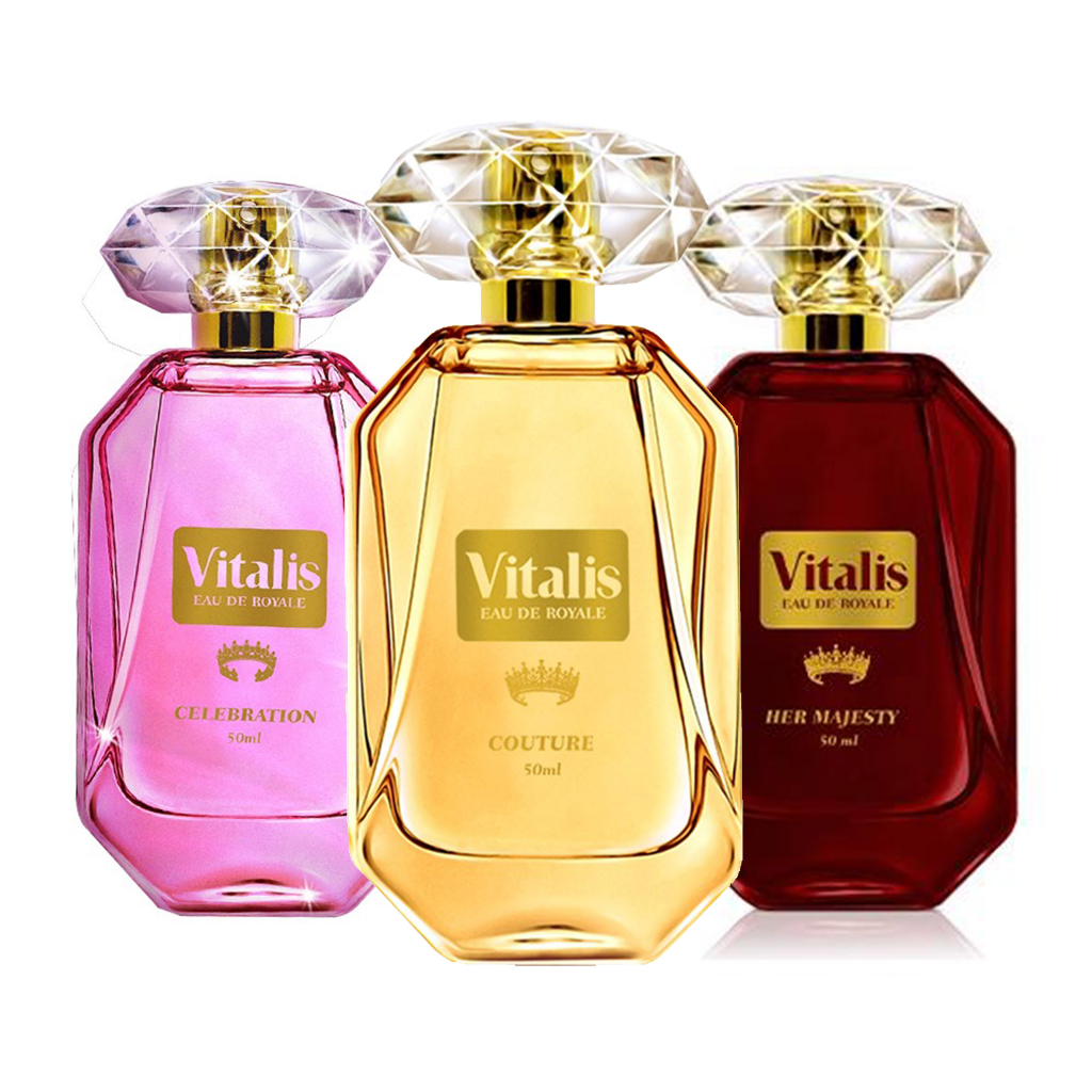 Jual Vitalis Eau De Royale 50ml (Couture/ Her Majesty/ Celebration) The ...
