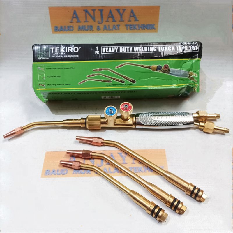 Jual TEKIRO Heavy Duty Welding Torch 207 - Stang Blender Las Karbit ...