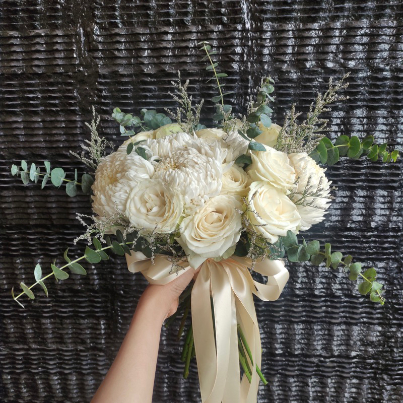 Jual Buket Wedding Pernikahan | Wedding Hand Bouquet | Shopee Indonesia