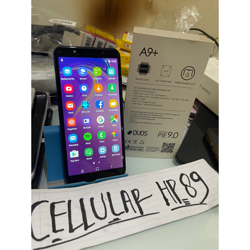 Jual Nexcom Prime 9 plush FINGERPRINT JARINGAN 4G Layar 6,3in Ram 1/4GB Imei terdaftar | Shopee ...