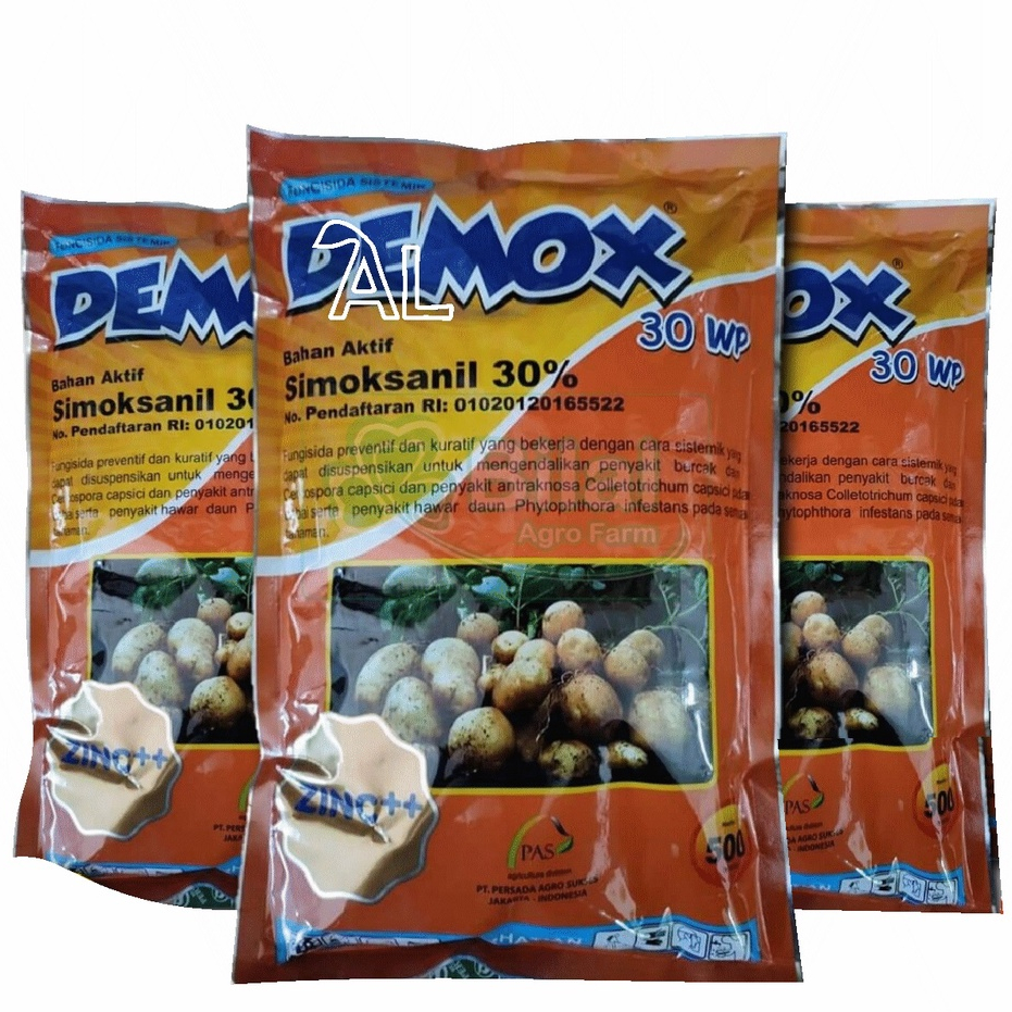 Jual DEMOX 30WP 100 GR FUNGISIDA PLUS ZINC DAN ZPT | Shopee Indonesia
