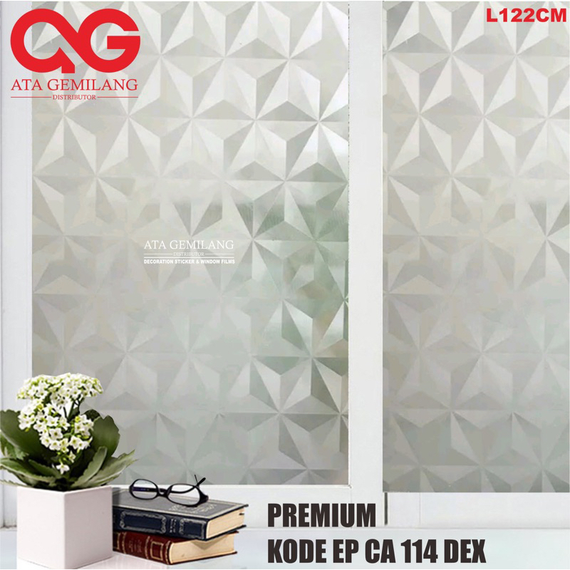 Jual Premium Stiker Kaca Jendela Lebar 122Cm/Stiker Kaca/Stiker Jendela ...