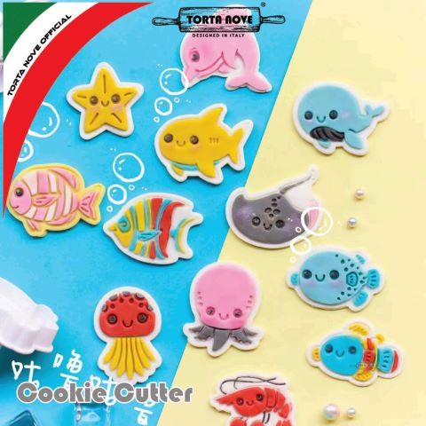Jual [COD] Cookie Cutter Plunger kue SET 4 PCS/ Cetakan kue kering ...