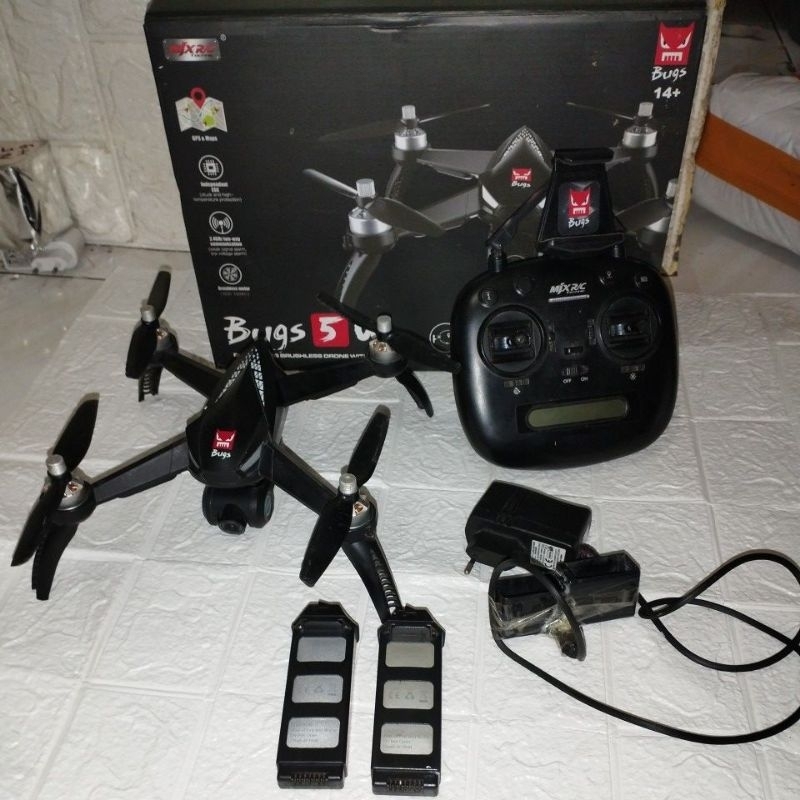 Jual drone mjx bugs b5w kamera gps brushless | Shopee Indonesia
