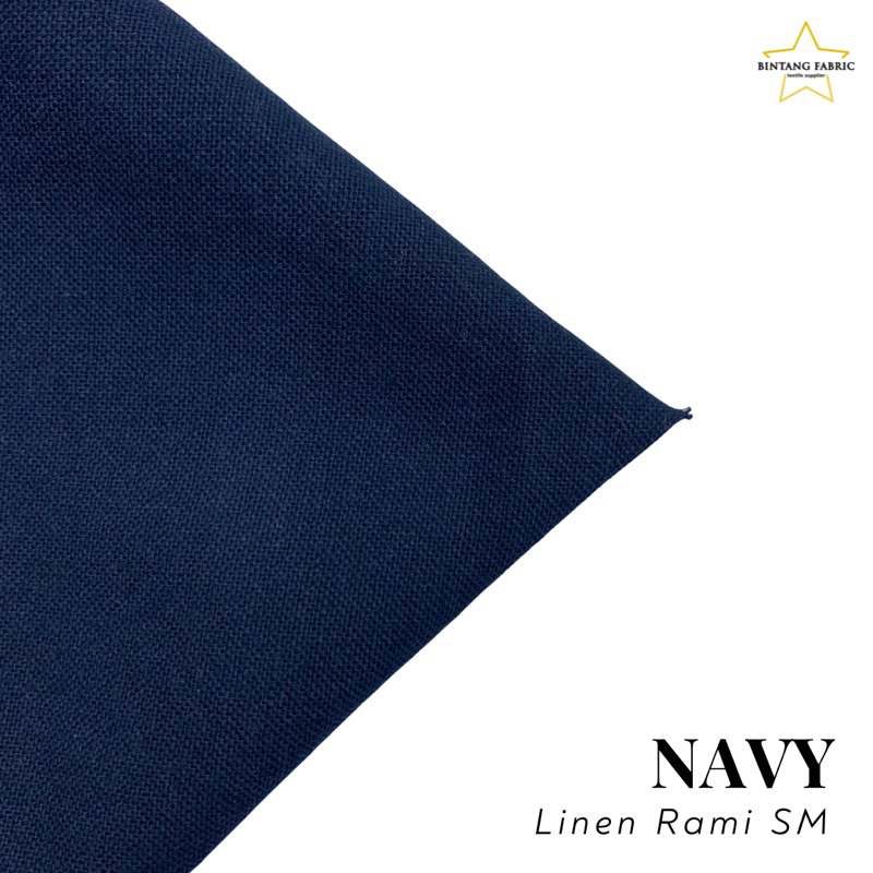 Jual Bahan Kain Linen Rami SM 0,5 Meter | Shopee Indonesia