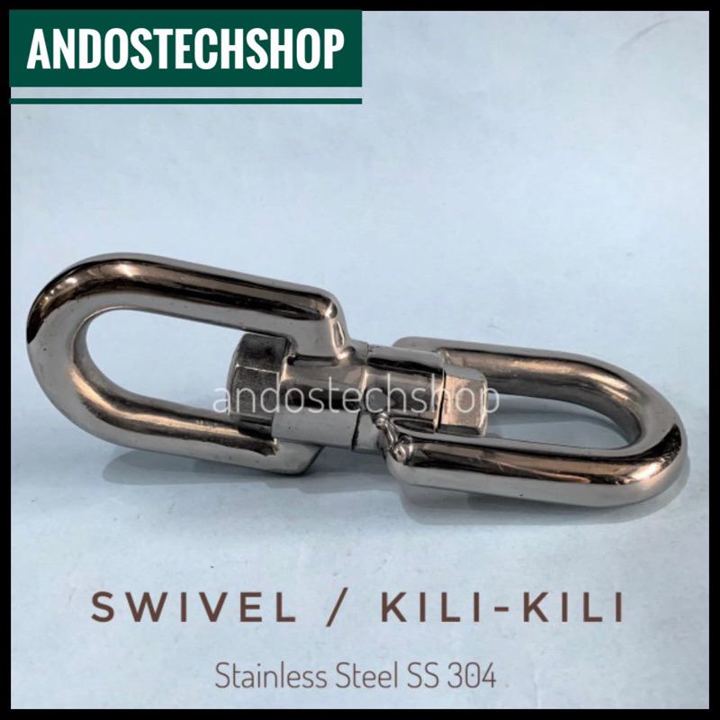 Jual Kili Kili Stainless Steel 16 mm / Swivel SS 304 5/8" 16mm (1.100 ...