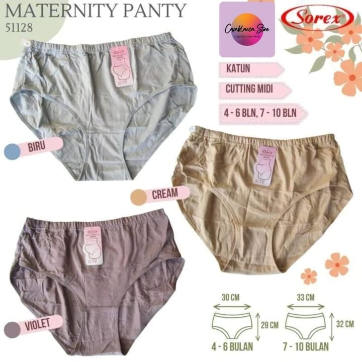 Jual CELANA DALAM WANITA HAMIL / IBU HAMIL SOREX MATERNITY PANTY (Art. 51128) BERBAHAN SANGAT ...