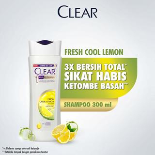 Jual Clear Fresh Cool Lemon Shampoo 300ml | Shopee Indonesia