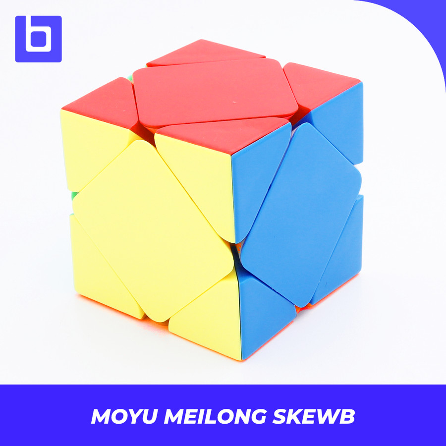 Jual Cube Skewb Moyu Meilong Skewb Stickerless Original | Shopee Indonesia