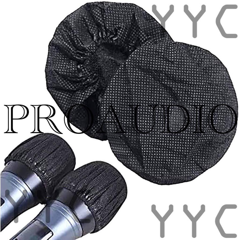 Jual Sarung Cover Mic Microphone / Bahan Kain Sekali Pakai Harga 2 PCS ...