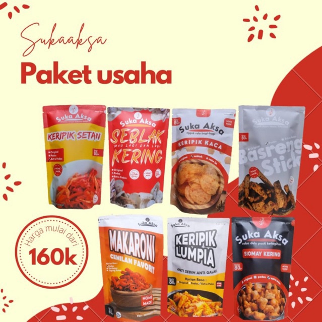 Jual PAKET USAHA KEMASAN PREMIUM CO MIN 20pcs | Shopee Indonesia