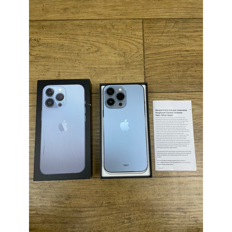 Jual iPhone 13 Pro 128gb Sierra Blue Ibox | Shopee Indonesia