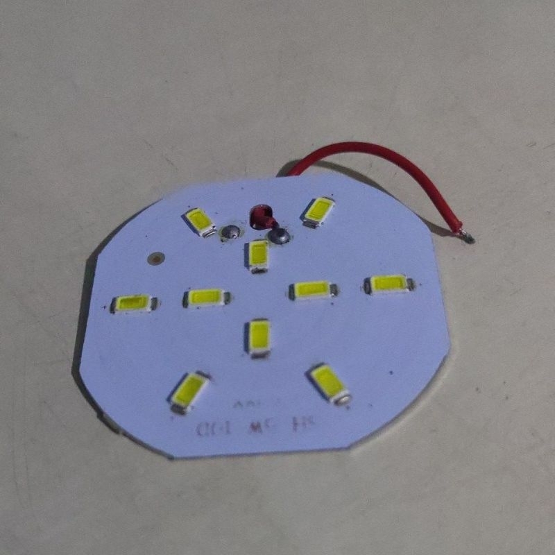 Jual pcb led dc 3,7 volt 7 watt 60mm | Shopee Indonesia