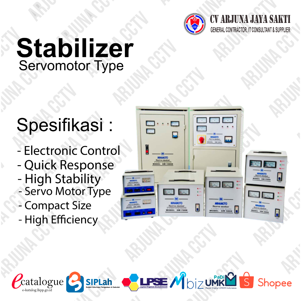 Jual STABILIZER MINAMOTO (SM 500) | Shopee Indonesia