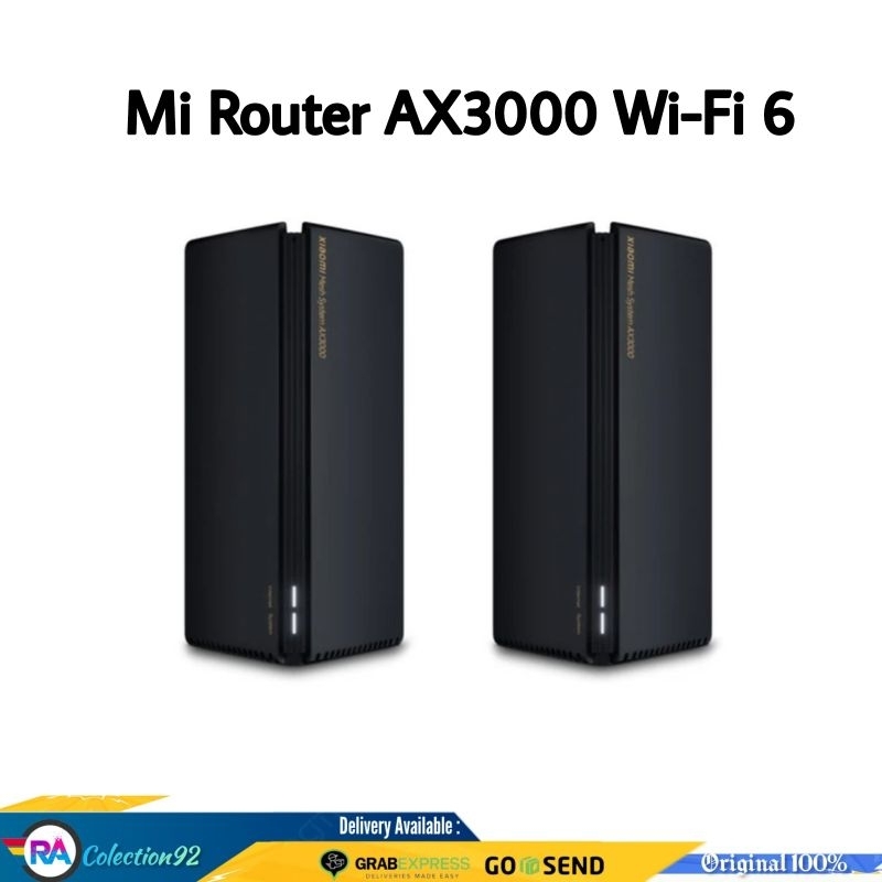 Jual Router AX3000 WI-FI 6 Mesh System Dual Band 2976Mbps - | Shopee ...