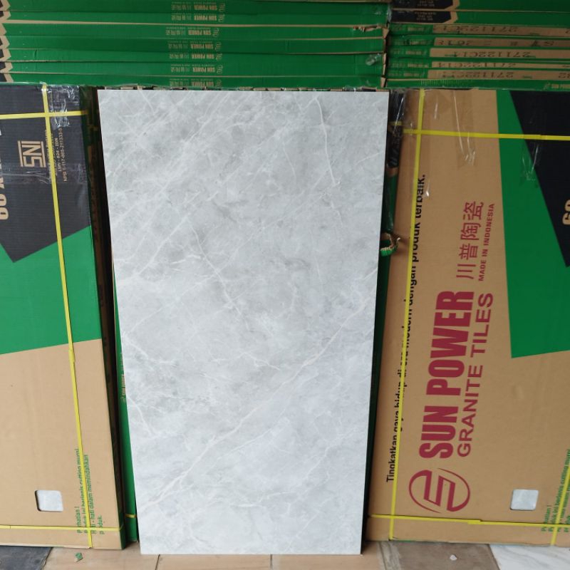 Jual granit 60x120 series marmer by sunpower | Shopee Indonesia